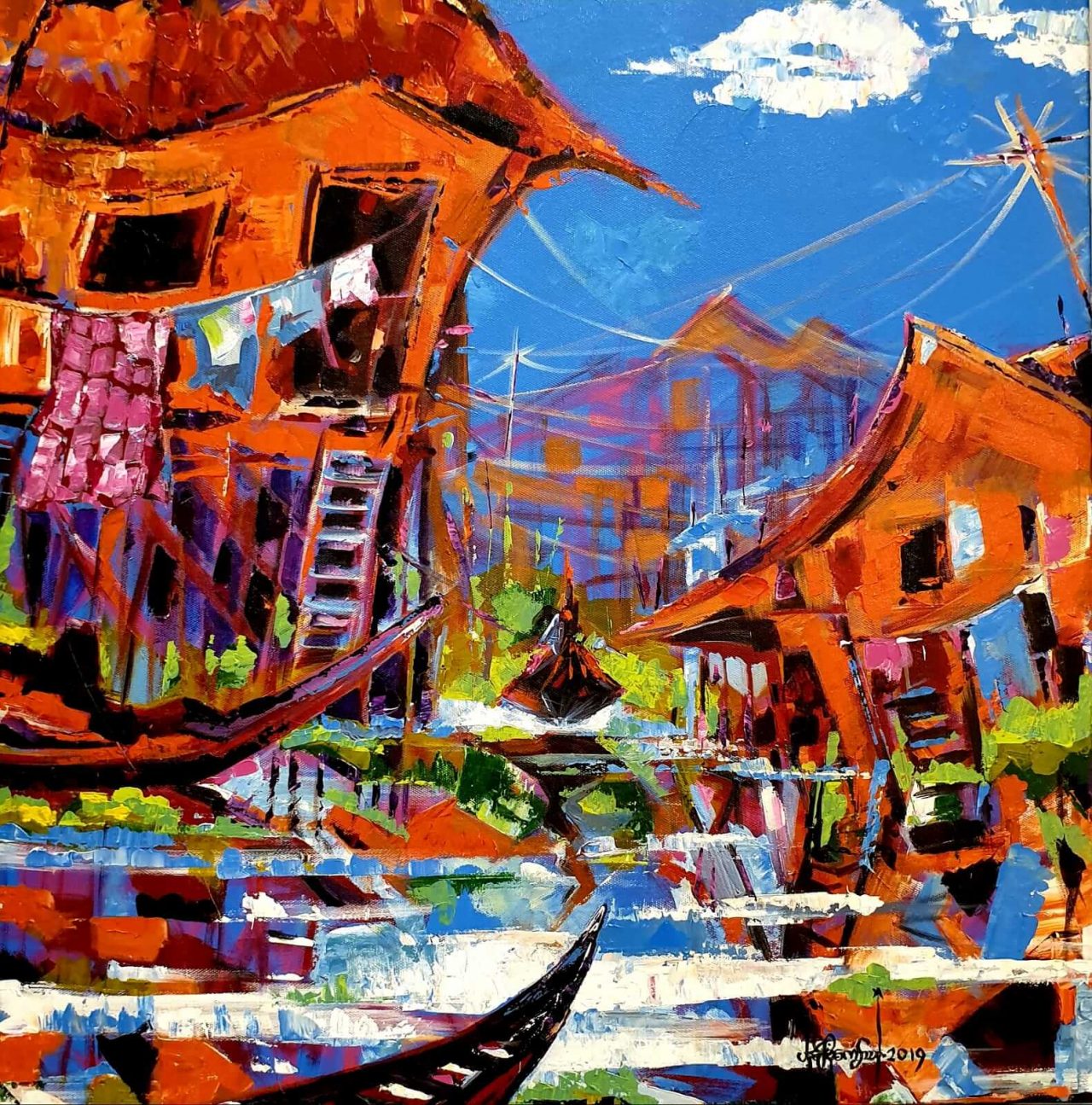 Inn Lay Waterscape (3) - Art Gallery by Carmelites Framing & Art ...